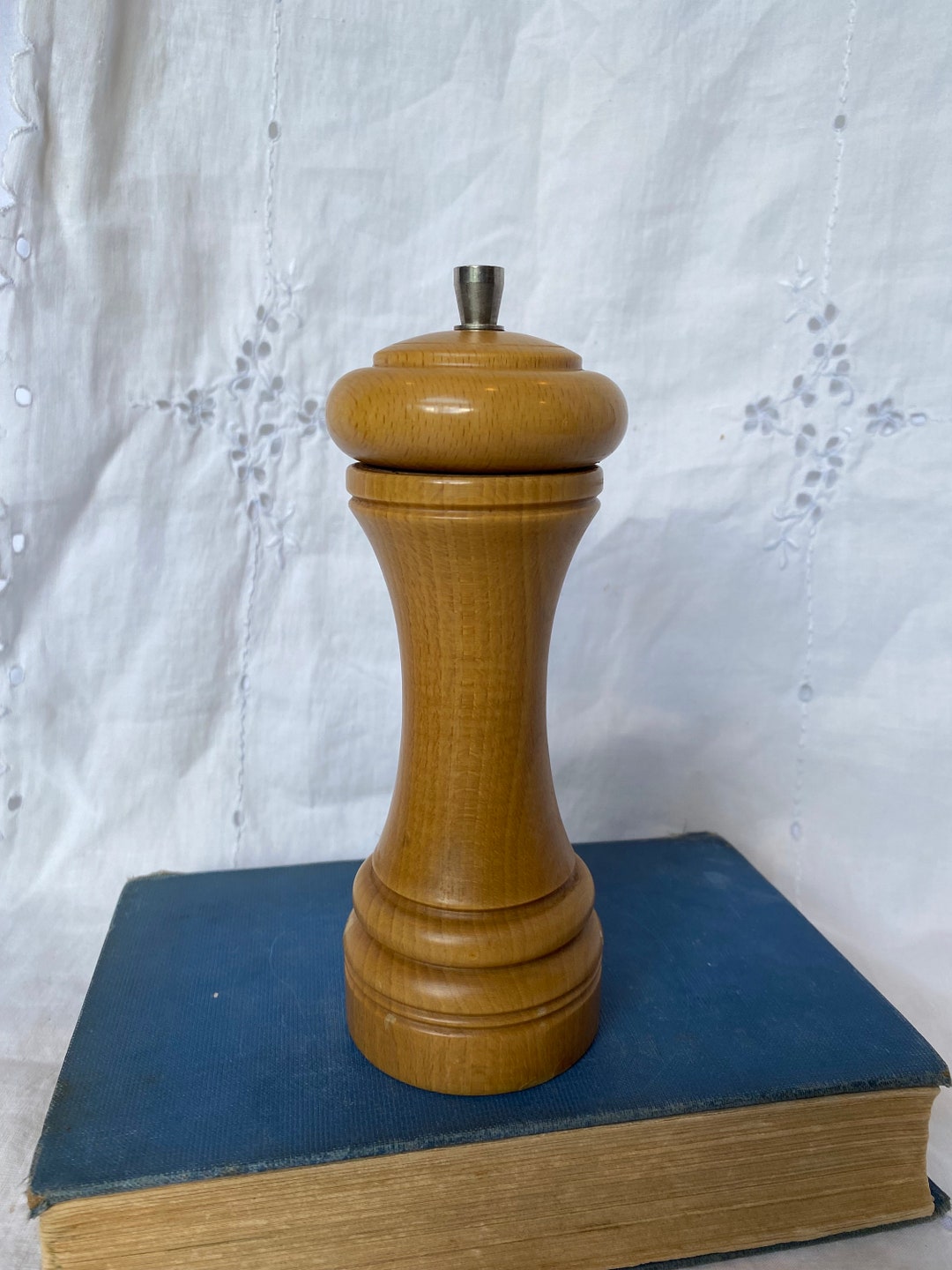 Marlux Vintage 7" Wood Pepper Grinder Made in France - Etsy