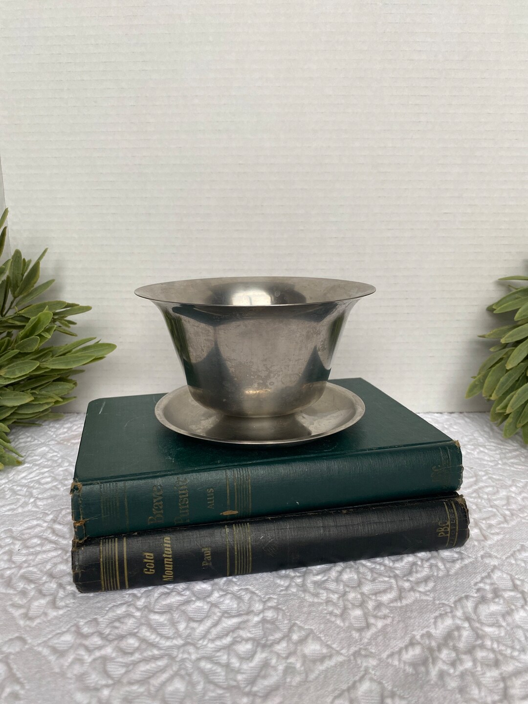 Vintage Stainless Steel Sauce Bowl - SCANLI Denmark / Metal Dish ...