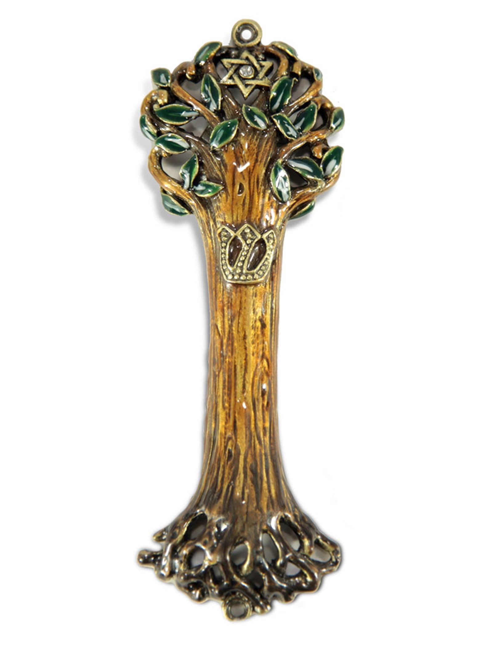 Mezuzah Case Tree of Life Wooden Texture Design Crafted With - Etsy