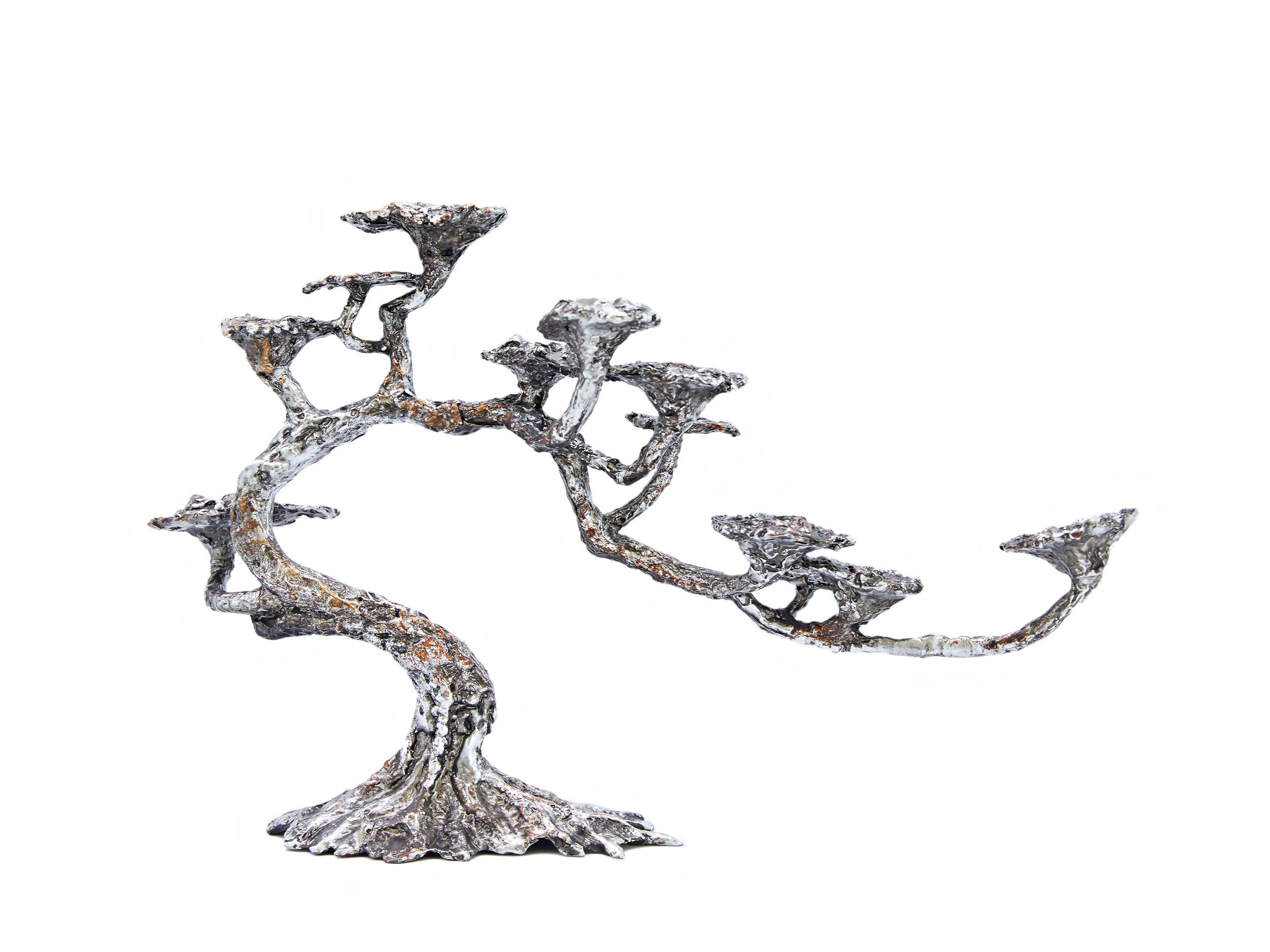 Bonsai Tree Menorah: Rustic Modern Hanukkah Decoration - Etsy