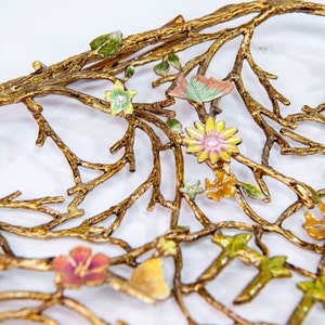 Seder Plate Blooming Spring, Passover Seder Plate Modern Jewish Art ...