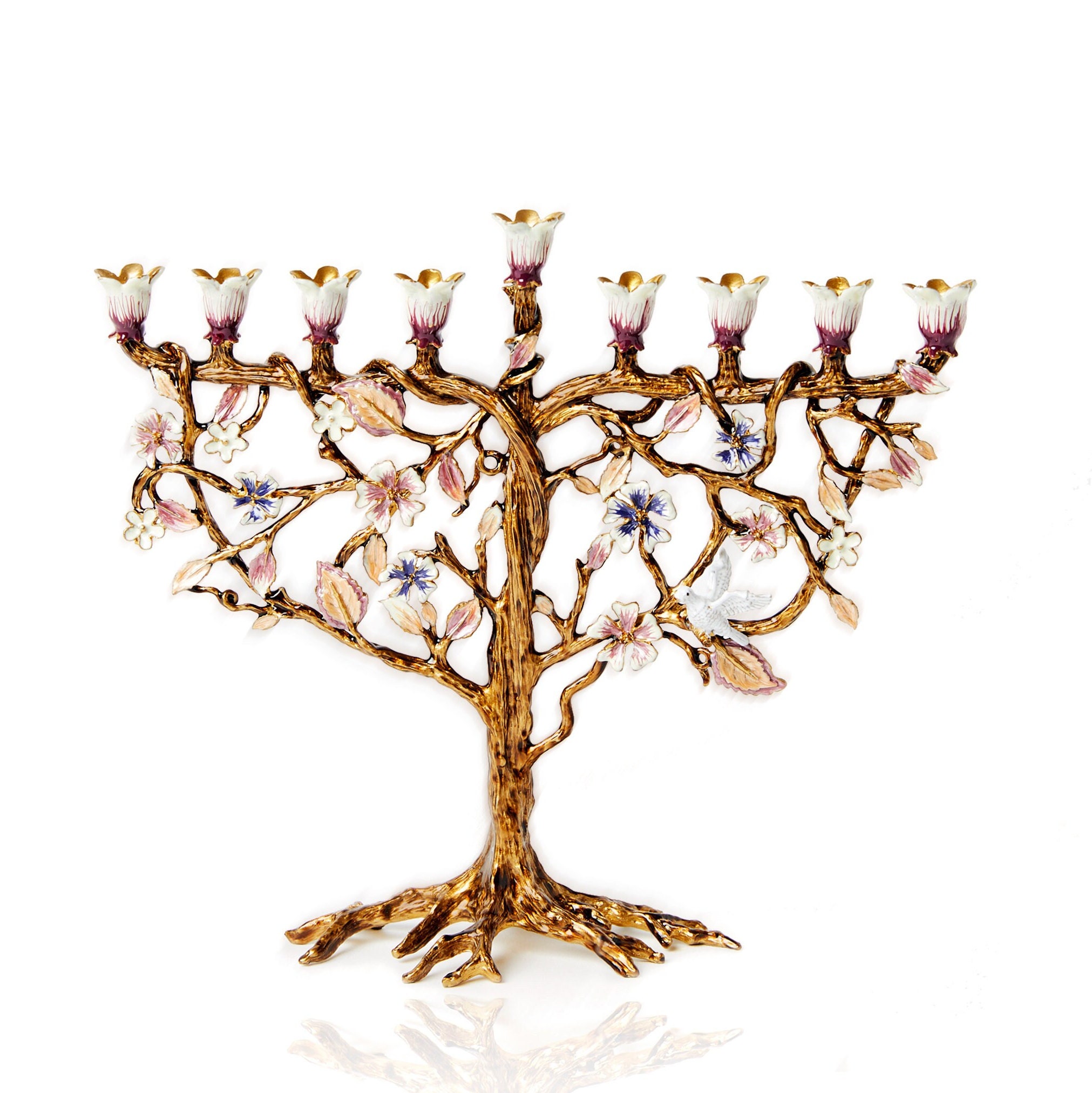 Menorah Tree of Life Hanukkah Lighting Jewish Home Gift - Etsy
