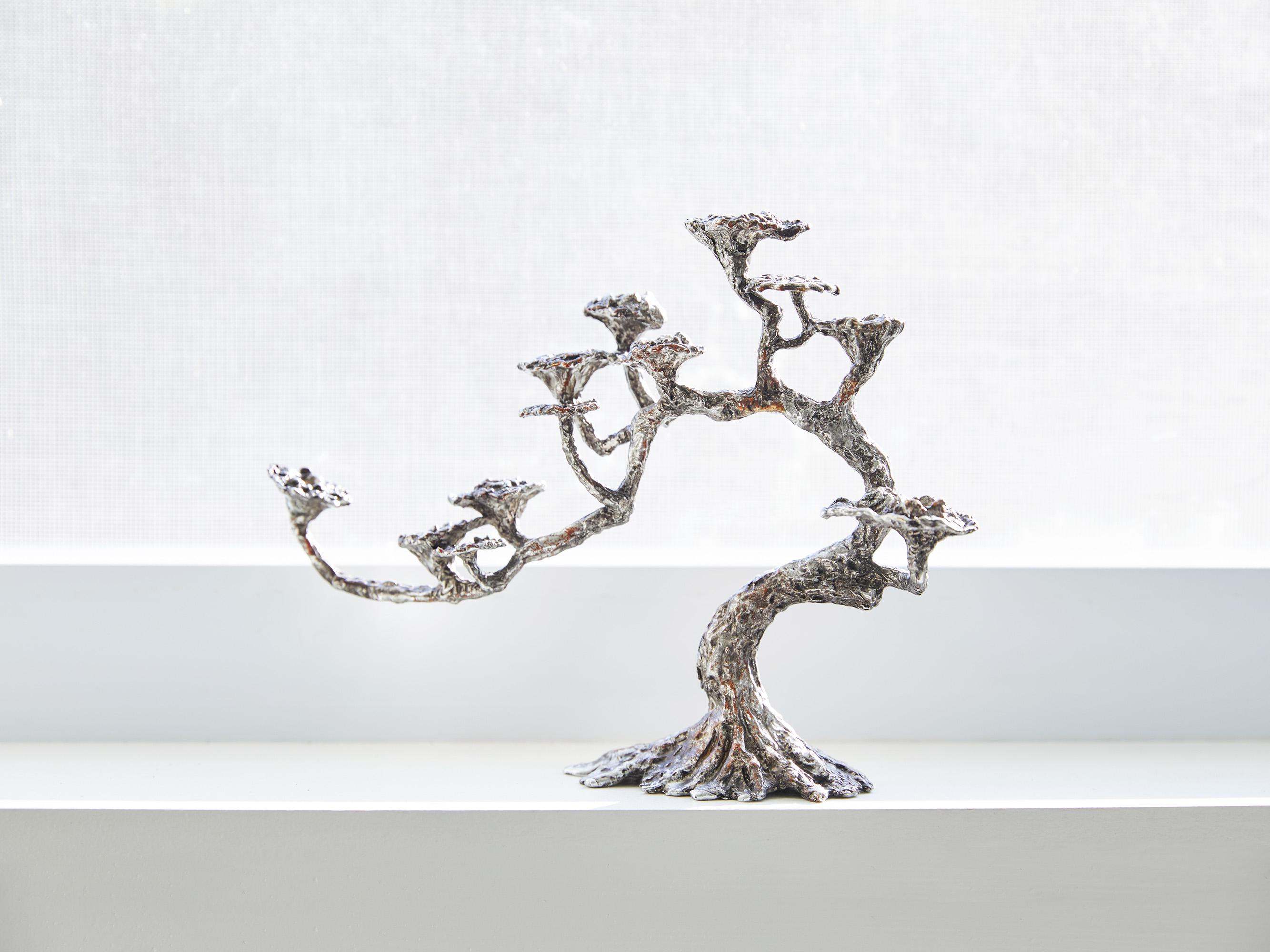 Bonsai Tree Menorah: Rustic Modern Hanukkah Decoration - Etsy
