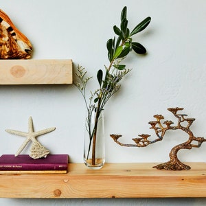 Chanukah Menorah Bonsai Tree Unique Hanukkah Menorah Modern Rustic Look ...