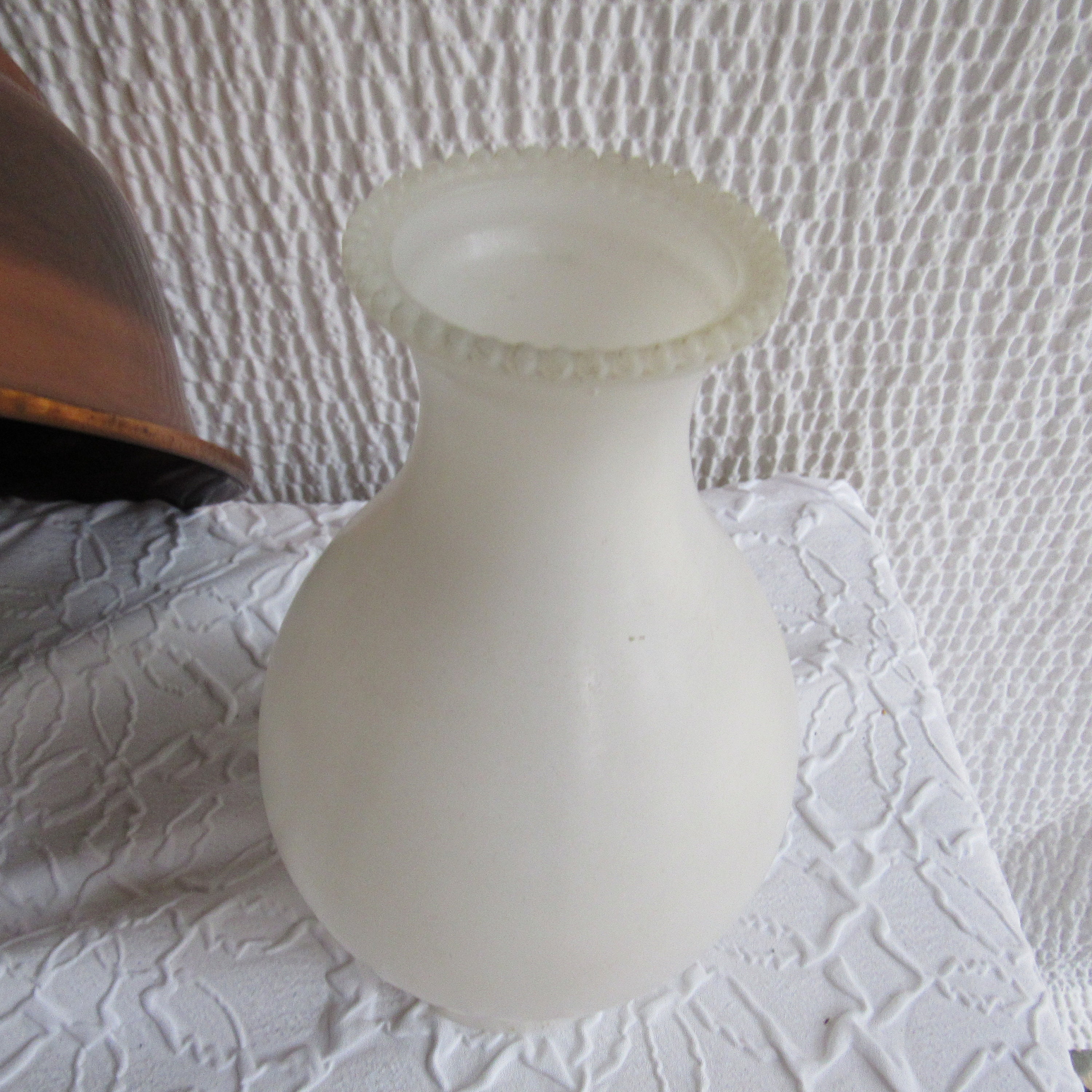 Copper Light Fixture Globe Original 60's Wired Patina MCM Kitchen Cabin ...