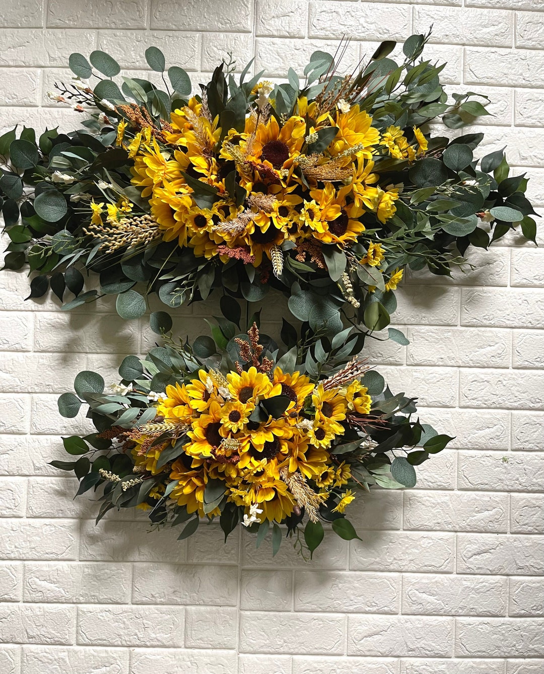 Sunflowers Only Wedding Arch Arrangement Fall Arbor Arrangements ...