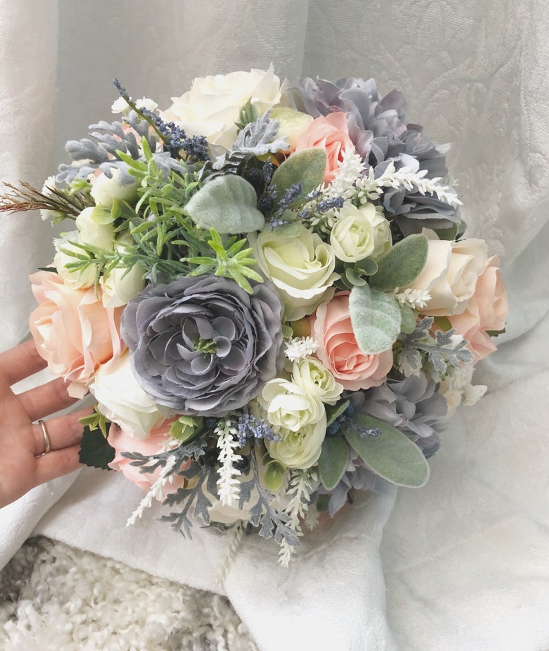 Wedding Floral Set Decorative Wedding Bouquet Handmade Indoor Greenery ...