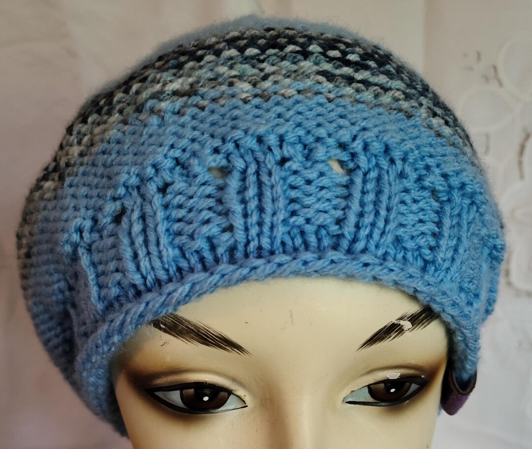 Brouch in Sky Blue - Etsy