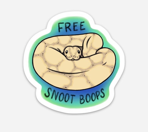 Free Snoot Boops Sticker | Etsy