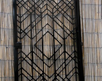 Metal art gate | Etsy
