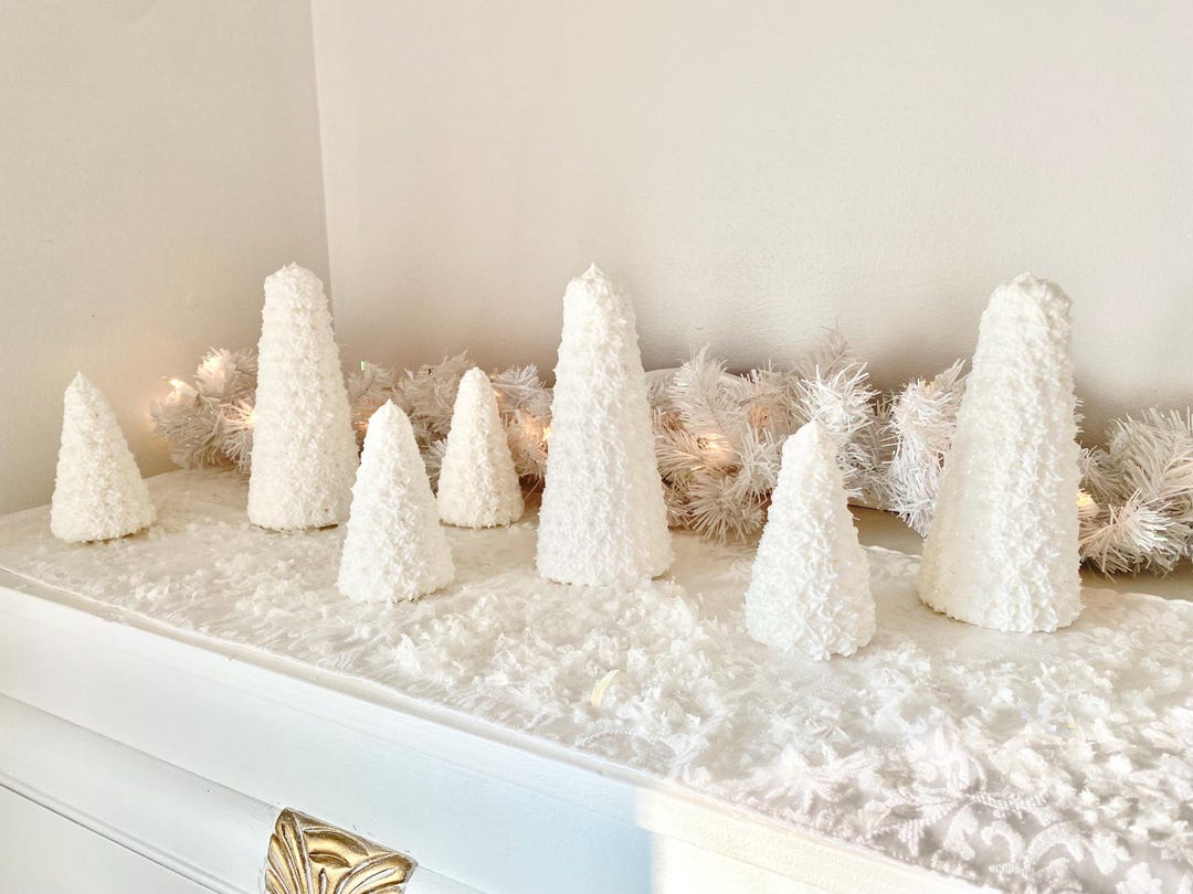 Pastel Candy Trees, Pink Christmas, Gingerbread House, Candyland Decor ...