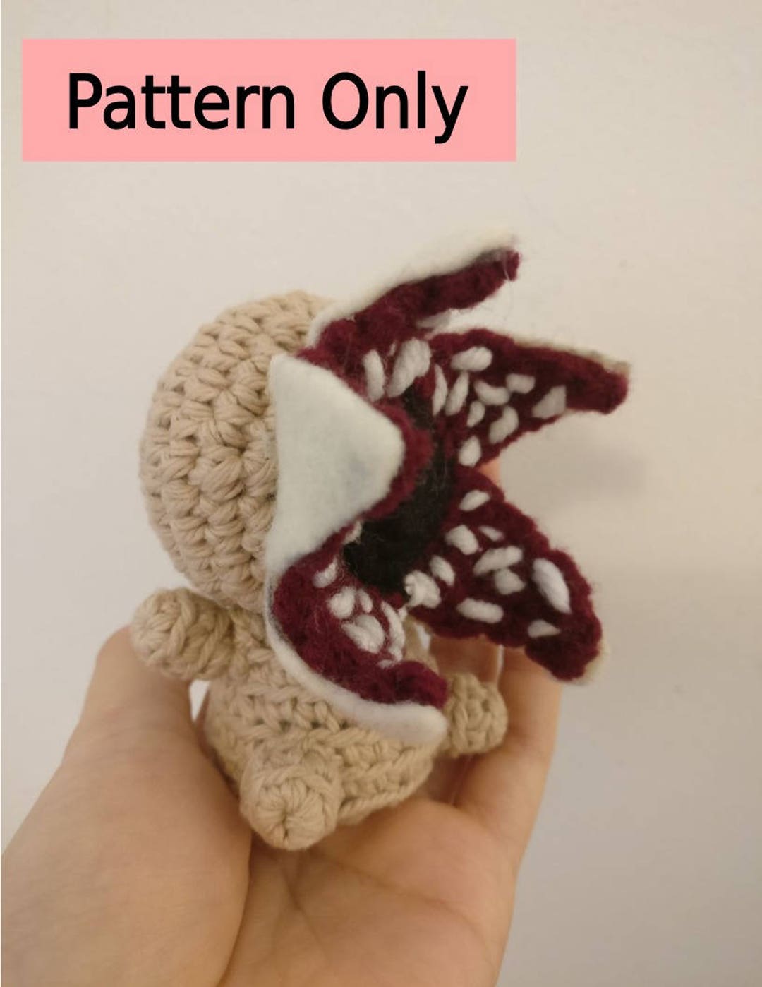 CROCHET PATTERN Demogorgon Stranger Things Plush Amigurumi - Etsy Canada