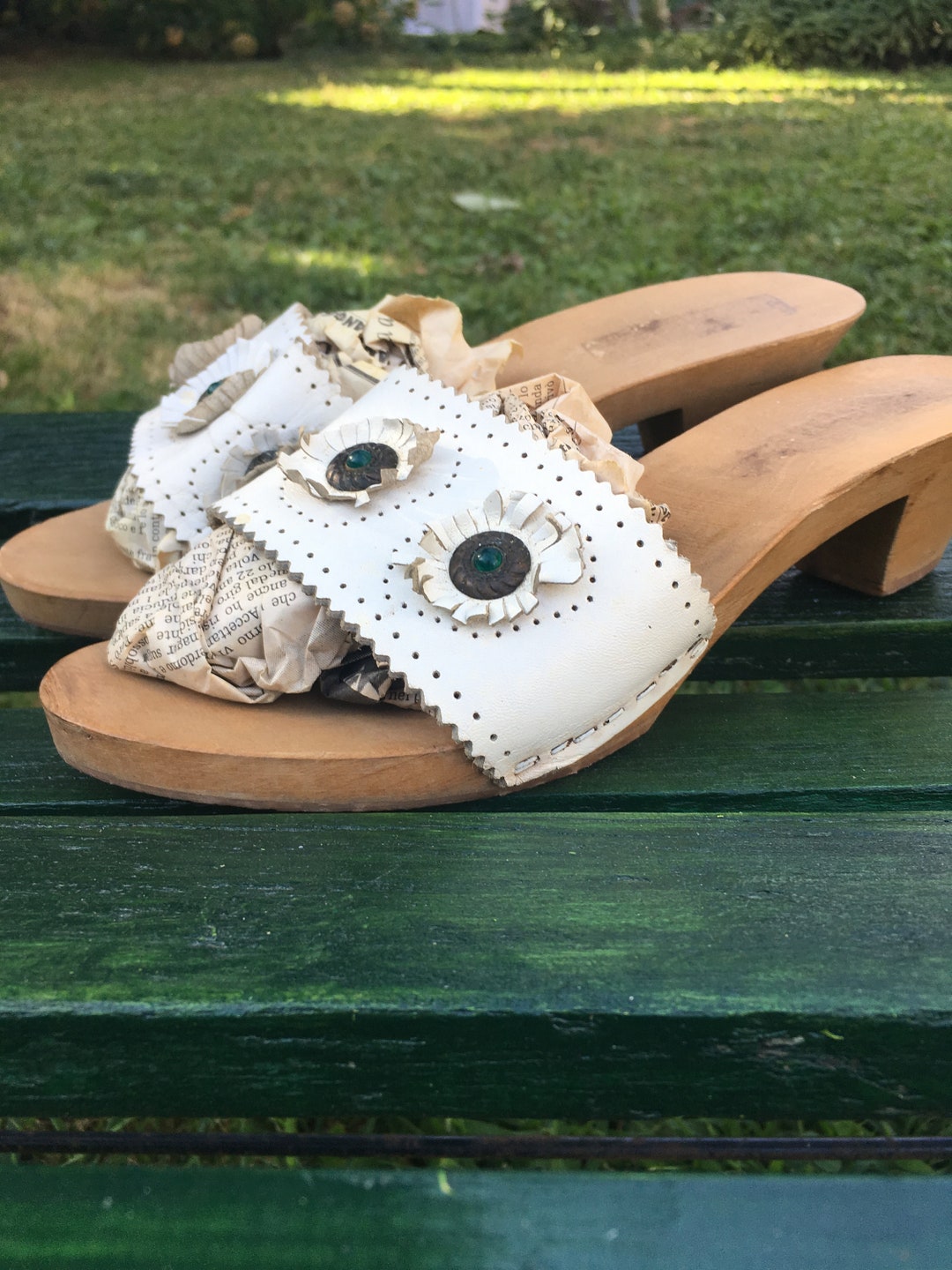 Original Wooden Clogs From the 70s Made in Italy - Etsy