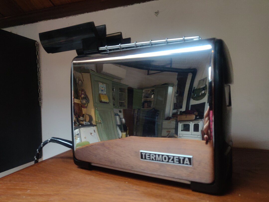 Vintage Toaster Made in Italy 50s Tostapane Termozera Nos With Original ...