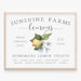 Farm Fresh Lemons Printable, Summer Wall Art, Citrus Artwork, Seasonal ...