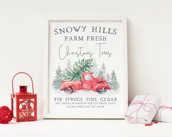 INSTANT DOWNLOAD Farm Fresh Holiday Printable Farmhouse - Etsy