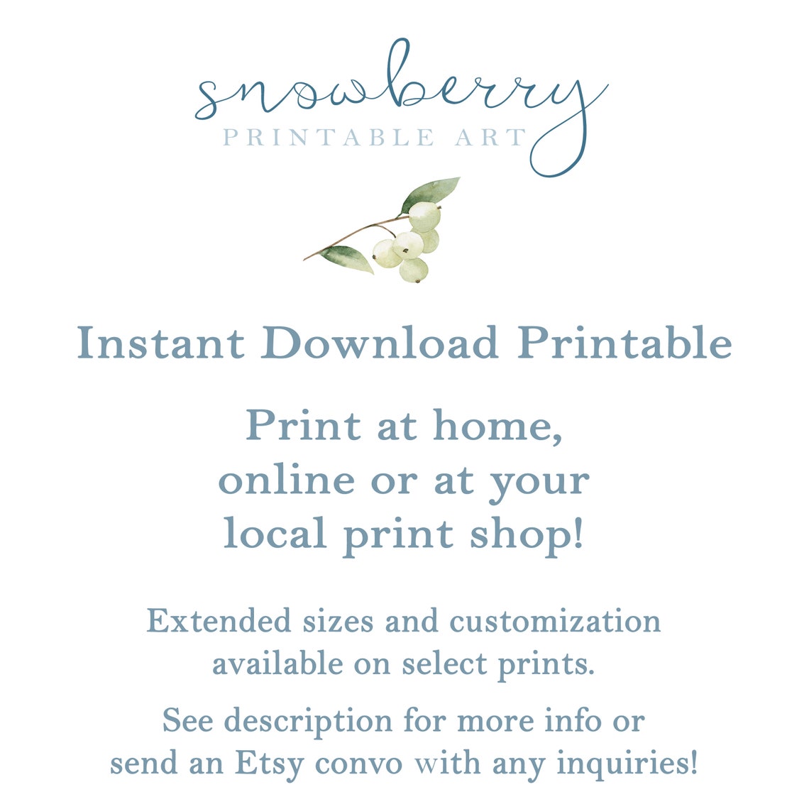 Home Printable Watercolor Eucalyptus Art Print Simple - Etsy