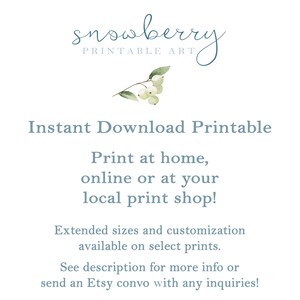 Home Printable, Watercolor Eucalyptus Art Print, Simple Botanical Art ...