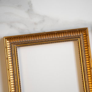 8x8 IN Vintage Style Ornate Gold Leaf Baroque Wood Frame for Gallery ...