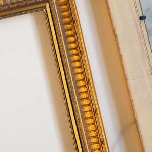 8x8 IN Vintage Style Ornate Gold Leaf Baroque Wood Frame for Gallery ...