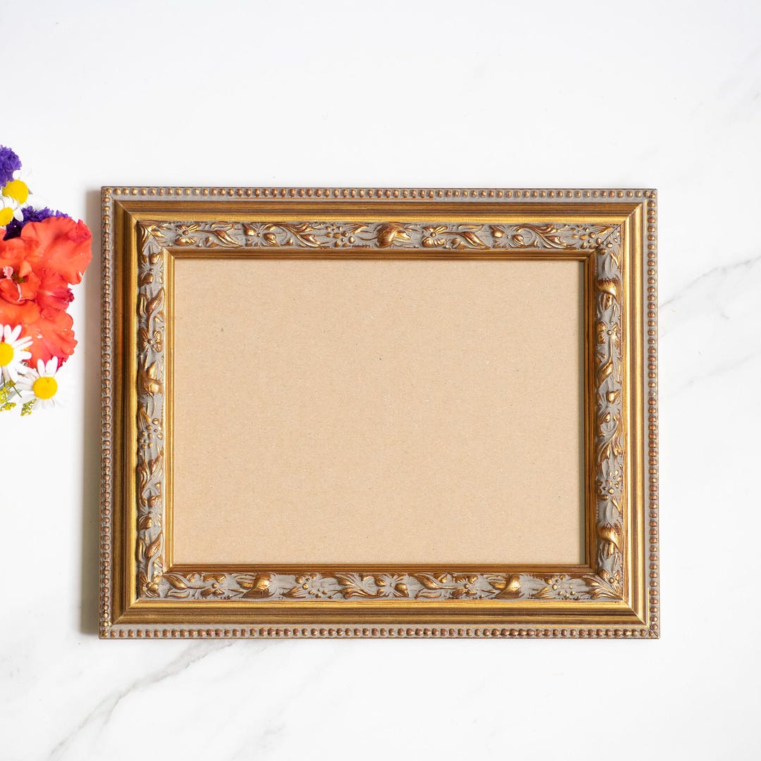 6x8 IN Antique Style Fine Art Frame Gold - Bronze Color 15X20 CM - Etsy