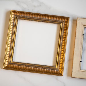 8x8 IN Vintage Style Ornate Gold Leaf Baroque Wood Frame for Gallery ...