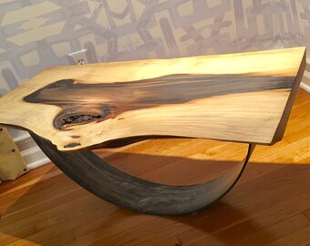 Live edge table | Etsy