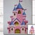 Princess Castle Graph Crochet Pattern C2C, Mini C2c, Tss, Sc, Hdc, Dc ...