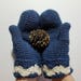 Crochet Wavy Shells Mittens PATTERN ONLY Women's Gloves Gift for Her ...