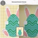 Easter Bunny Egg Graph Crochet Pattern C2C, Mini C2c, Tss, Sc, Hdc, Dc ...