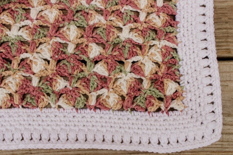 Crochet Iris Lapghan PATTERN ONLY Wheelchair Afghan Baby Blanket ...