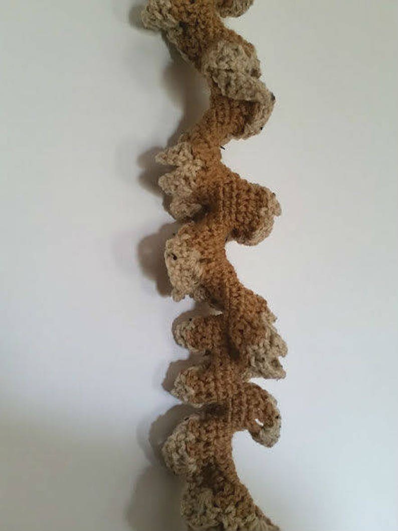 Crochet Burlap-like Ruffle Garland PATTERN ONLY Pdf Instant - Etsy