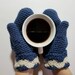 Crochet Wavy Shells Mittens PATTERN ONLY Women's Gloves Gift for Her ...