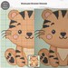 Baby Tiger Graph Crochet Pattern C2C Graphgan + Written Instructions ...