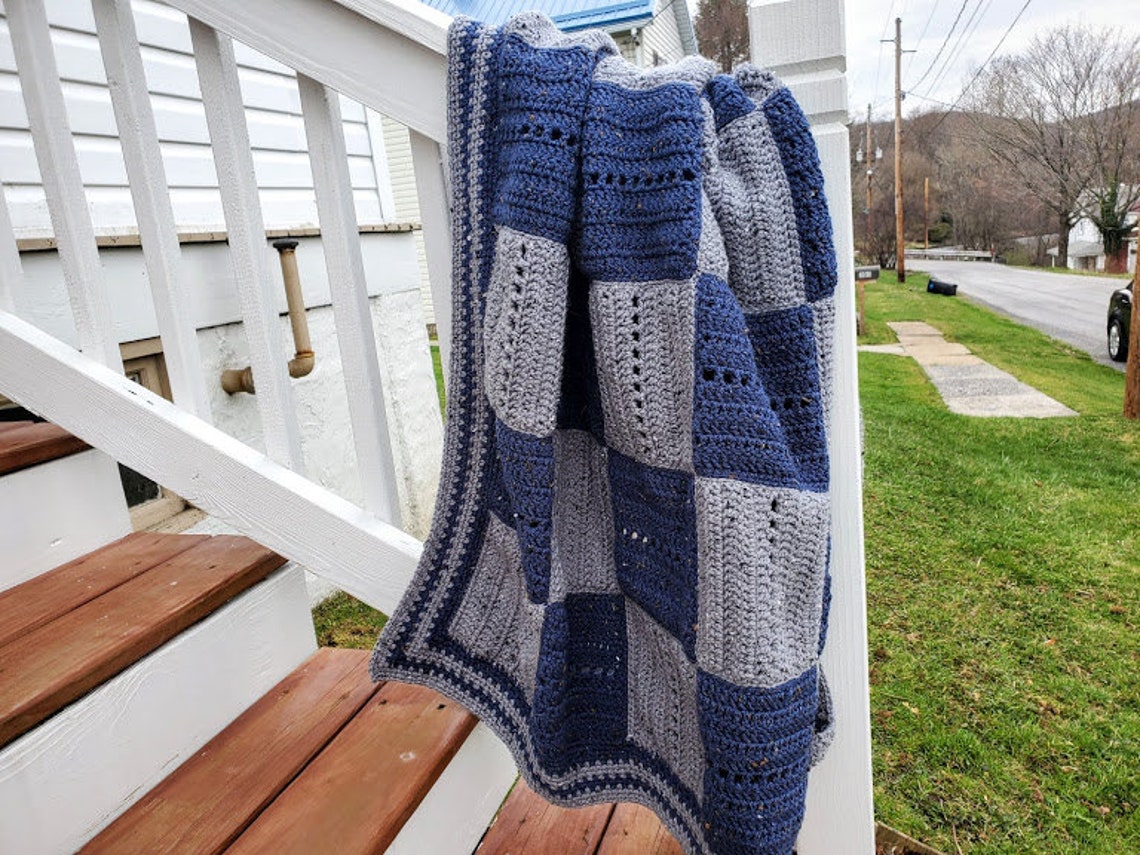 Crochet Compass Afghan PATTERN ONLY Baby Blanket, Lapghan, Throw ...