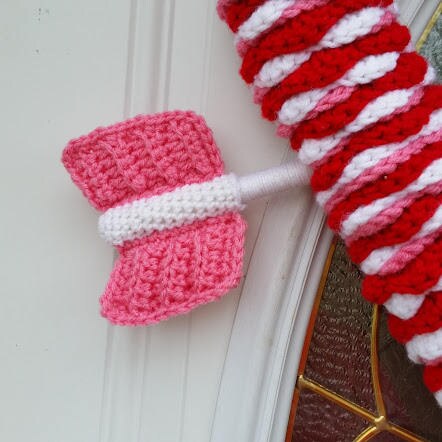 Crochet Valentine's Day Wreath PATTERN ONLY Pdf Instant | Etsy