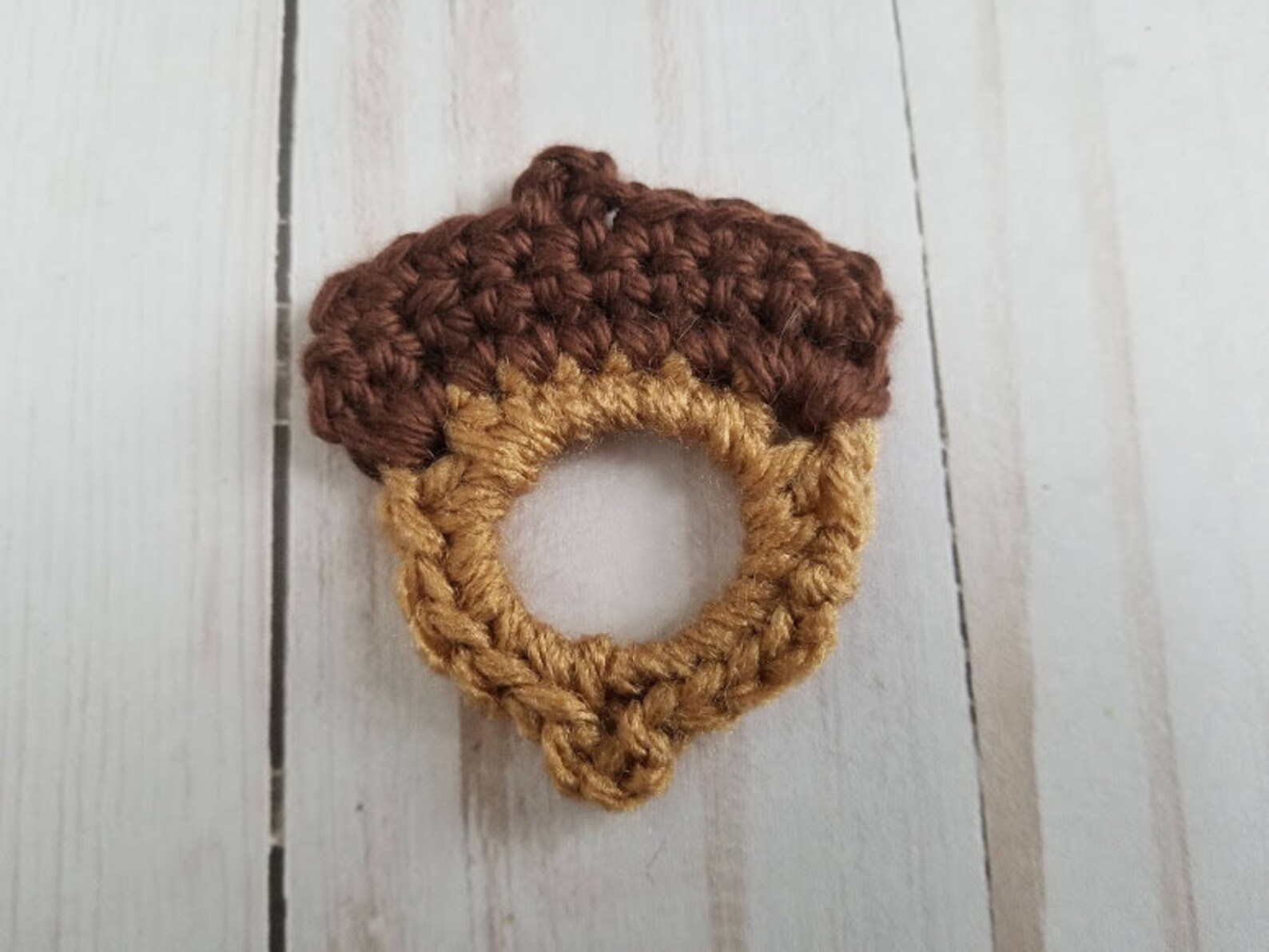 Crochet Upcycled Acorns PATTERN ONLY Fall Decor Autumn Decorations ...