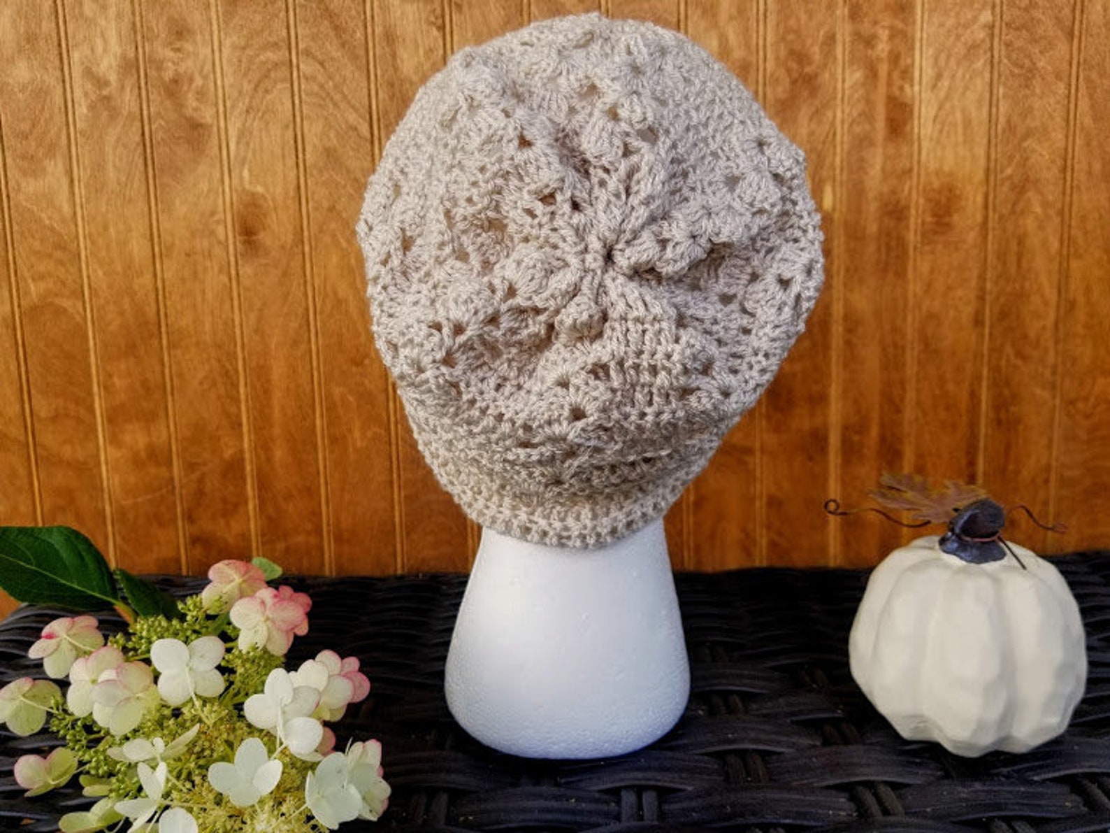 Crochet Rustic Lace Hat PATTERN ONLY Woman's Teen's - Etsy