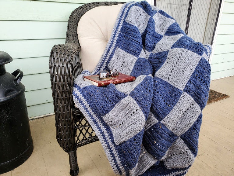 Crochet Compass Afghan PATTERN ONLY Baby Blanket, Lapghan, Throw ...