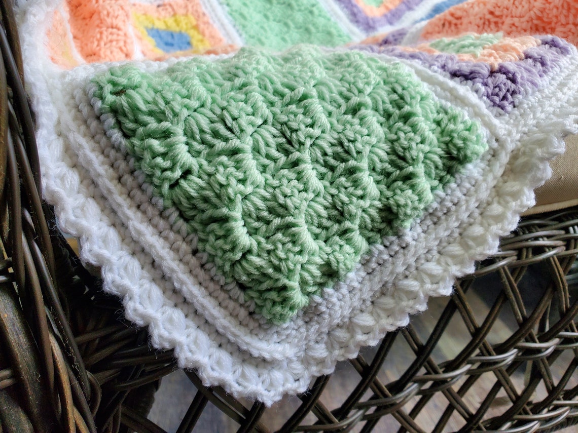Crochet Building Blocks Baby Blanket PATTERN ONLY!!! Corner to Corner ...