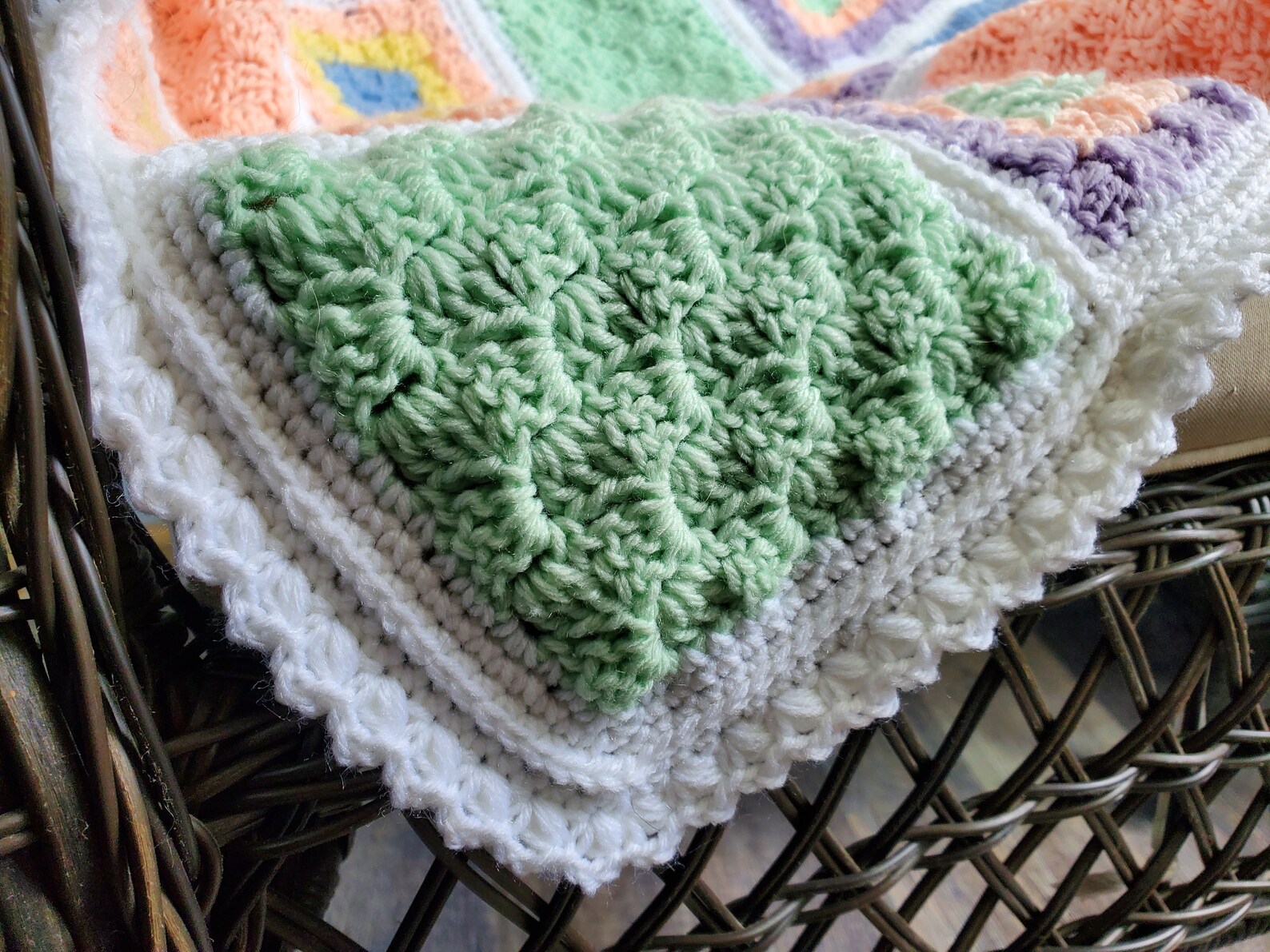 Crochet Building Blocks Baby Blanket PATTERN ONLY!!! Corner to Corner ...
