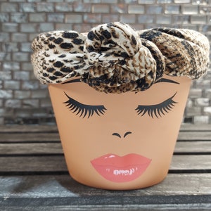 Sassy Soul Sister, Head Face Planter With Glasses, Planter With ...