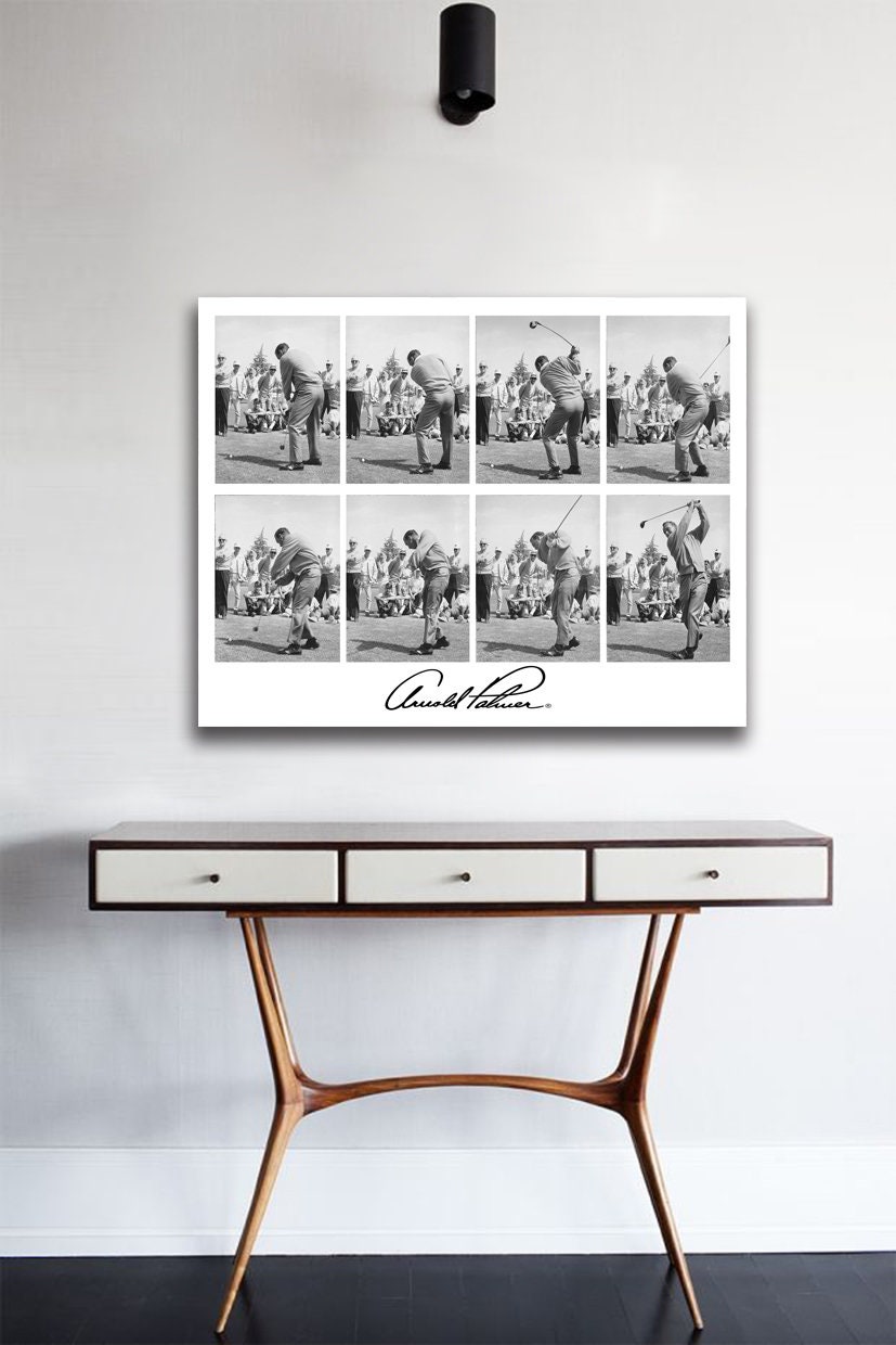 New Arnold Palmer Golf Swing Poster Masters Champion Rare - Etsy