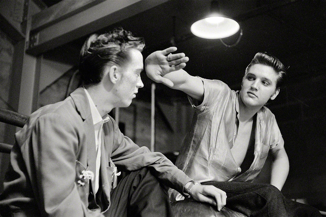 Classic Elvis Presley Backstage photo 1956 Elvis photograph | Etsy