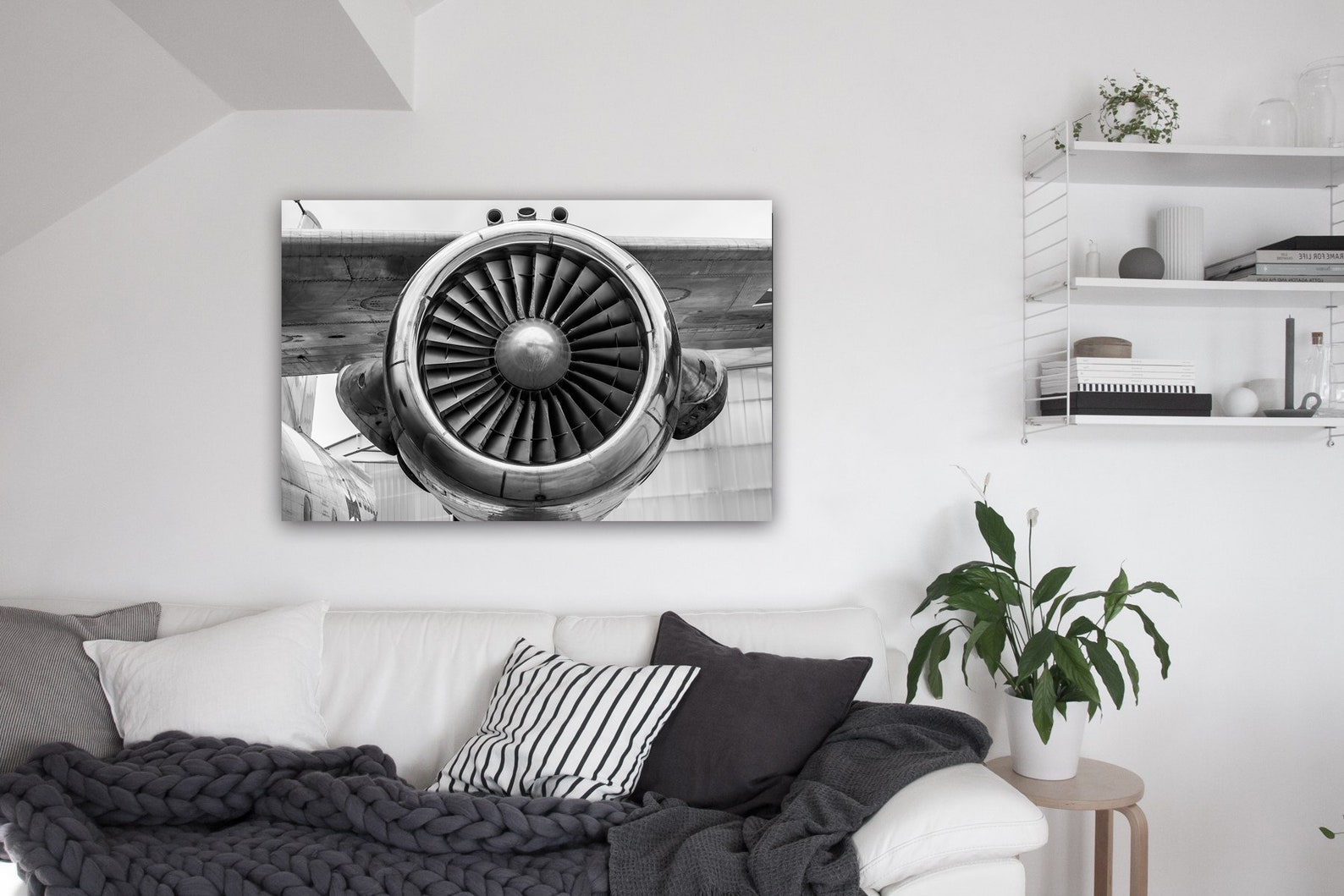 Jet Airplane Decor Airplane Prop Art Airplane Art Aviation Art | Etsy