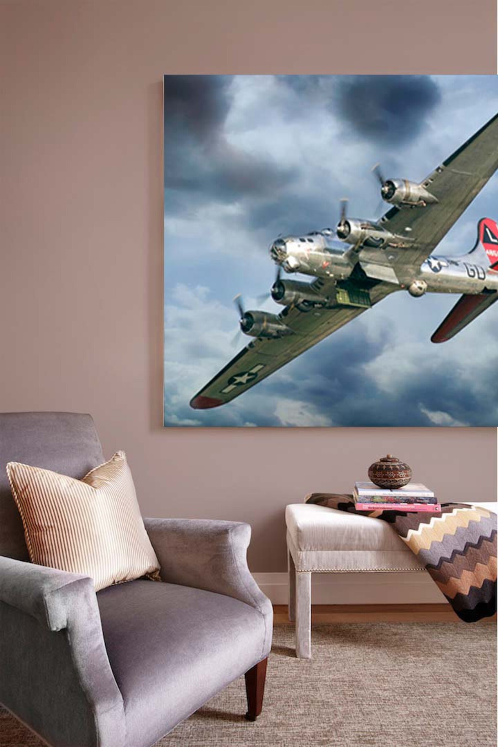 B-17g Flying Fortress WWII Aviation Pilot Gift Plane Photo Airplane ...