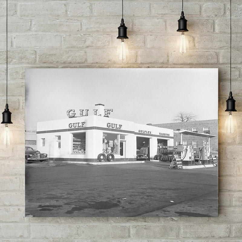 Vintage Gas Station Decor - Etsy