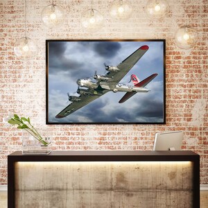 B-17g Flying Fortress WWII Aviation Pilot Gift Plane Photo Airplane ...