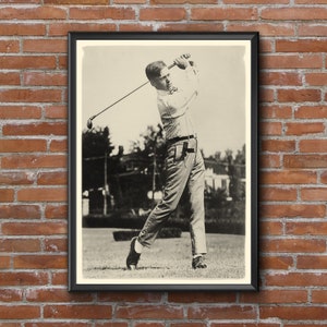 1917 Amateur Bobby Jones Golf Swing Photo, the Masters Champion Fine ...