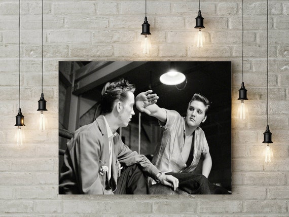 Classic Elvis Presley Backstage Photo 1956 Elvis Photograph - Etsy
